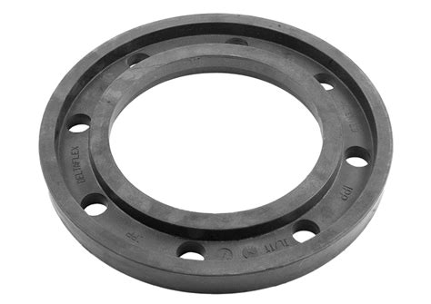 Flange With Pp Coating For Connecting Plastic And Cast Iron Pipes