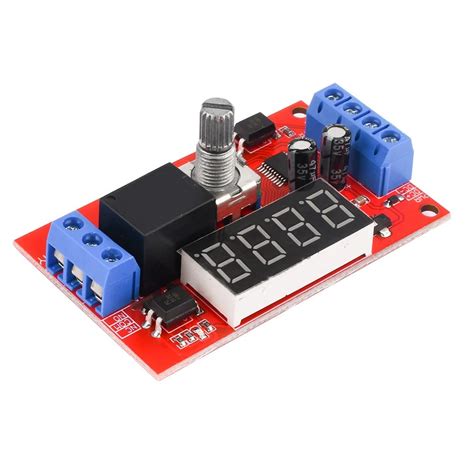 DC V V V A Adjustable Time Delay Relay Module Modes LED Digital Timming Trigger Timer