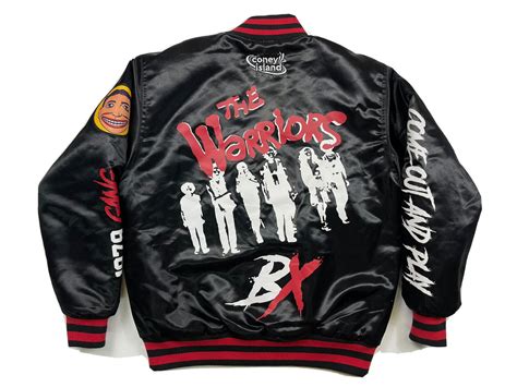 Headgear Classics The Warriors Movie Satin Bomber Jac Gem