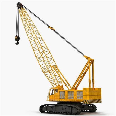 3d Crawler Crane