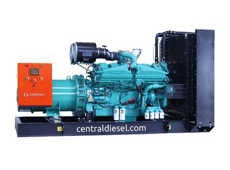 Genset Genpac Open Silent Cummins 2000 Kva Gc2000 Central Diesel