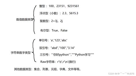 Python编程：变量、运算符与数据类型解析 Csdn博客