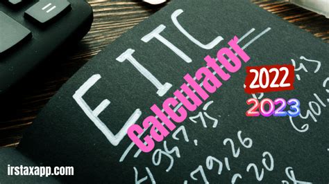 Earned Income Tax Credit Calculator 2022 And 2023 Internal Revenue Code Simplified