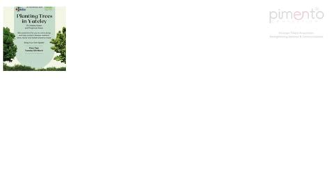 Video Pimento Connection On Linkedin Yateleyclimateactionnetwork Yateleycouncil Hellopimento