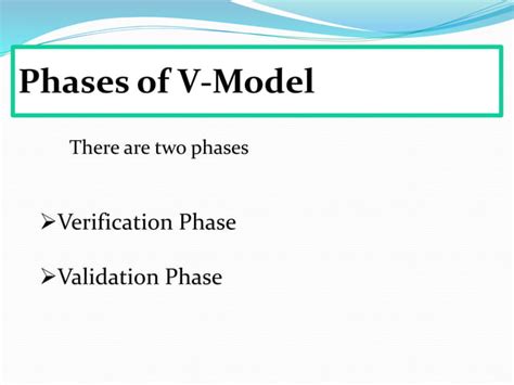 V Model Software Engineering PPTX