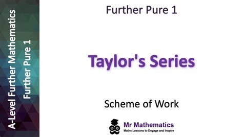 Taylors Series Mr
