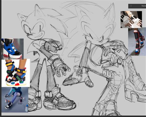 La Bruja Pixie Feather 🦚 Commissions Open On Twitter Sonic Sketch