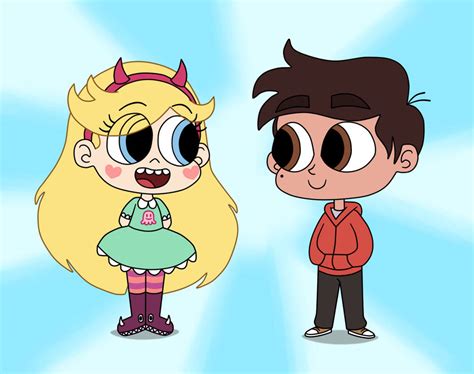 Star Butterfly And Marco Diaz Made A Chibi By Deaf Machbot On Deviantart