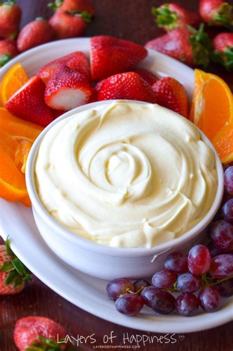 Best Fruit Dip Recipe Ever Layers Of Happiness Recipe Fruit Dips