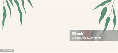 그려진 색상 이국적인 몬스터 나뭇잎 꽃 웹 배너 자연 컨셉 디자인 여름 가지와 현대 꽃 구성 생태 나투라 환경을 주제로 한 벡터 일러스트 0명에 대한 스톡 벡터 아트 및