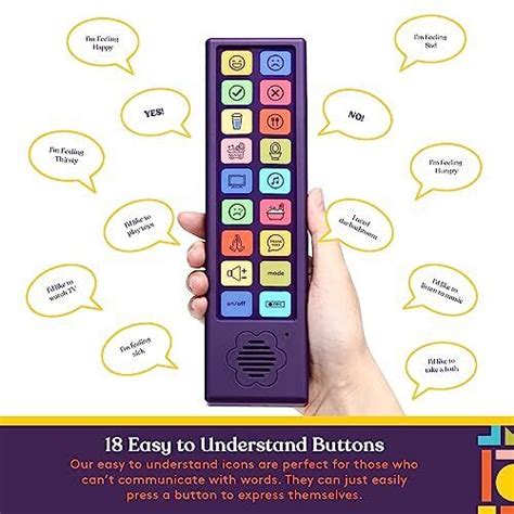 Aac Communication Device For Speech Therapy Talker Buddy Communication