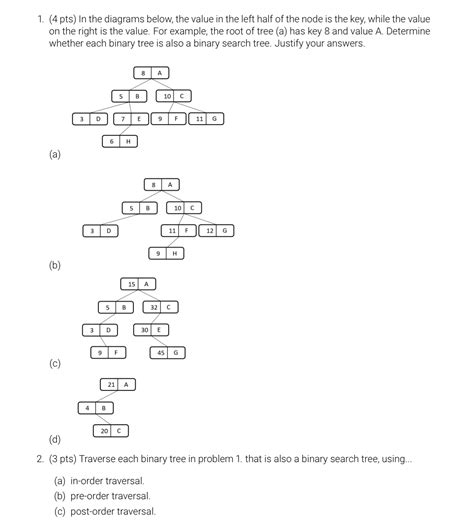 solved could you only answer 2 ﻿ ﻿traverse each binary
