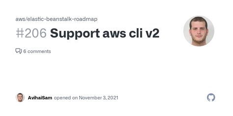Support Aws Cli V2 · Issue 206 · Awselastic Beanstalk Roadmap · Github