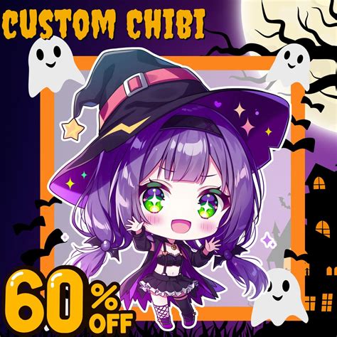 Custom Chibi Chibi Art Cute Chibi Anime Chibi Chibi Comm Kawaii Original Char Chibi