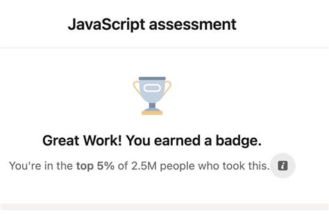 Aparna Rao On Linkedin Linkedinskillassessment Javascript Developerlife