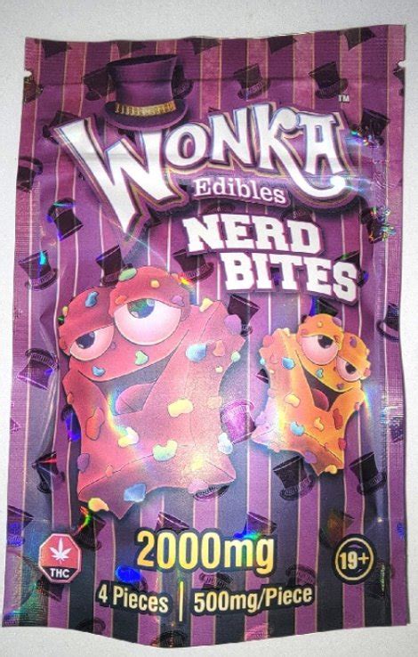 Wonka Thc Nerd Bites [2000mg] Purple Panda Kw