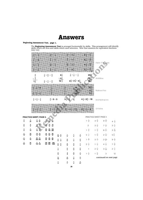 Advanced Fractions Educational Outfitters