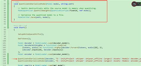 Based On Sentis1 4 Whisper Model Imports Error After Quantification