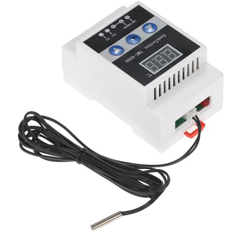 Geekteches Tmc 6000 110 240v Guide Rail Thermostat Digital Temperature
