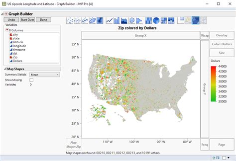 Heatmap Of The Us Jmp User Community
