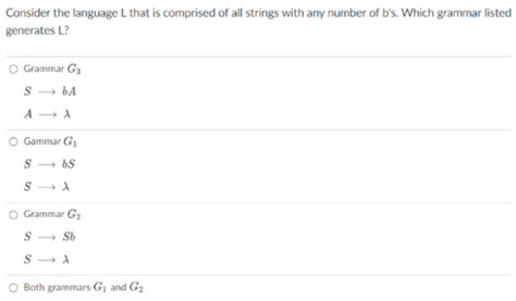 Solved Consider The Language L That Is Comprised Of All Chegg Com