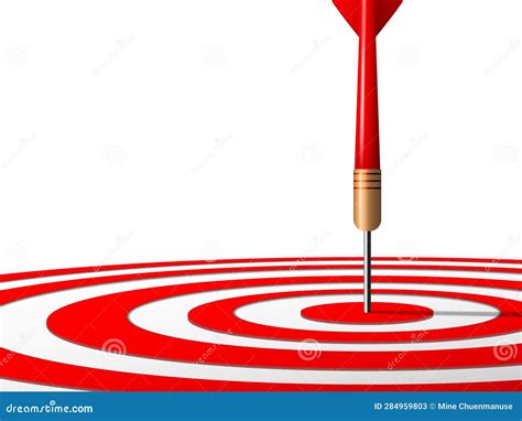 Dartboard And Arrow Icon Dart Sport Symbol Of Aim And Goal Simple Outline And Solid Vector