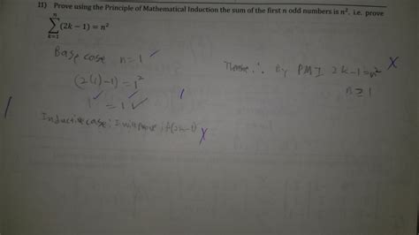 Solved How To Solve Mathematical Induction 11