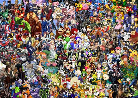 My Favorite Characters Wallpaper By Mariosonicmadokagame On Deviantart