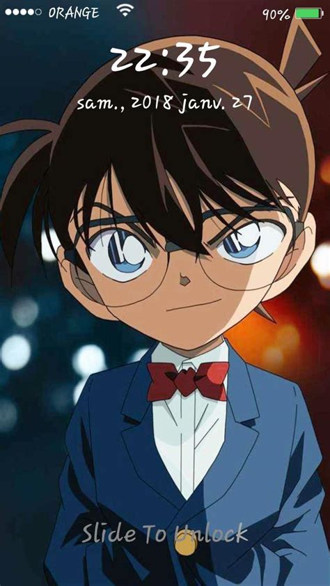 detective conan lock screen apk voor android download