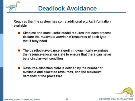 Chapter 7 Deadlocks Operating System Concepts 8 Th