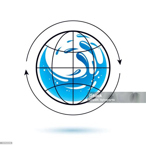 글로벌 물 순환 벡터 기호에 대 한 스파에서 사용 하 고 조직 리조트 대체 의학 개념입니다 0명에 대한 스톡 벡터 아트 및 기타 이미지 Istock