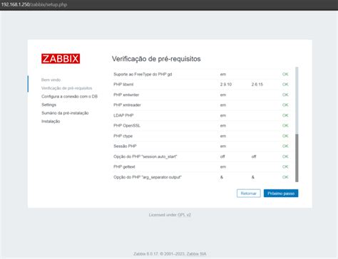 Instalando O Zabbix 60 E Mariadb 02 Camadas Erick Andrade