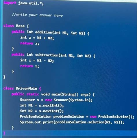 Solved In Java Only Please Some Code Has Been