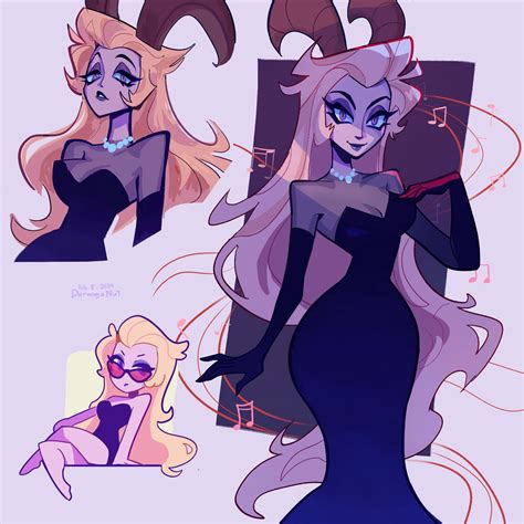 Lilith Hazbin Hotel Drawn By Dorangenut Danbooru