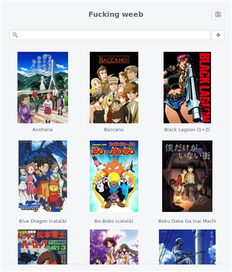 GitHub Cosarara Fucking Weeb A Library Manager For Anime And Series