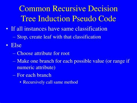 Ppt Data Mining Algorithms Decision Trees Id3 Powerpoint