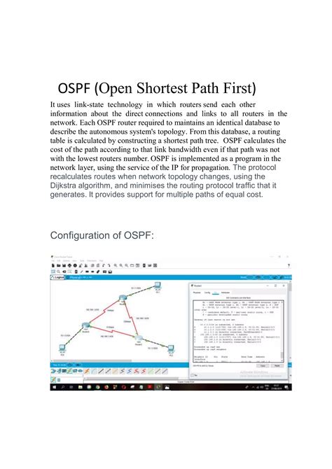 RIP And OSPF PDF