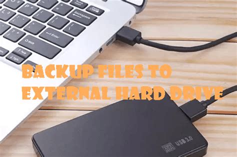 1 Click Backup Of Files To External Hard Drive On Windows