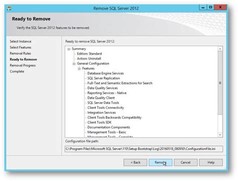 Steps To Uninstall Sql Server 2012 All Screenshots Mikes Data Work