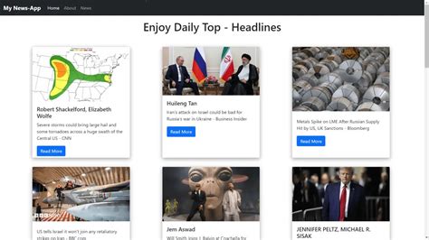 News App Using Html Css Javascript And React Source Code