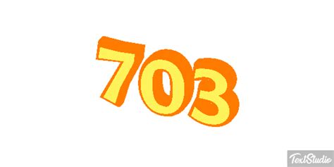 703 Number Animated GIF Logo Designs