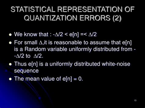 ppt quantization error analysis powerpoint presentation free