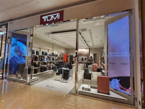 Tumi Pavilion Bukit Bintang Entrance Door Mirror Steel Finish Bukit