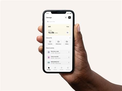 Storage Mobile Ui By Luky Erdiand 🦖 For Morva Labs On Dribbble