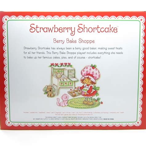 Berry Bake Shoppe Strawberry Shortcake Reissue Classic Doll And Playset