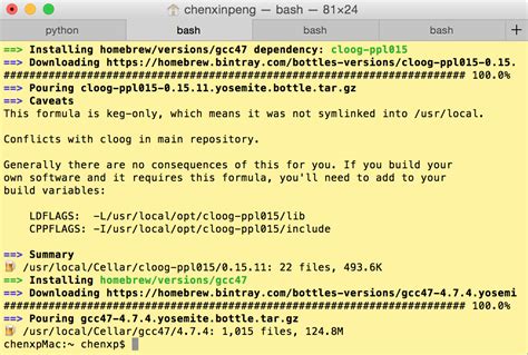 将 Mac Os X 系统的 C、c 编译器从默认的 Clang 切换到 Gccghc Mac Csdn博客