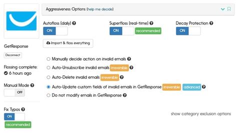 mailfloss email verification service on linkedin getresponse email verification options using