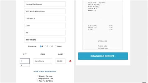 Stockx Receipt Template
