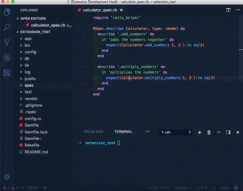 les extensions vscode indispensables pour ruby on rails by sébastien carceles dev on rails