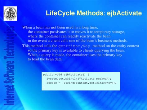 ppt writing enterprise applications with j2ee seventh lesson